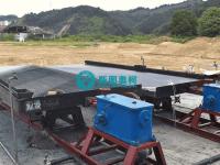 China Mercury-Free Gravity Separation Shaking Table with Fiberglass Deck and Adjustable Stroke for Fine Gold Recovery for sale