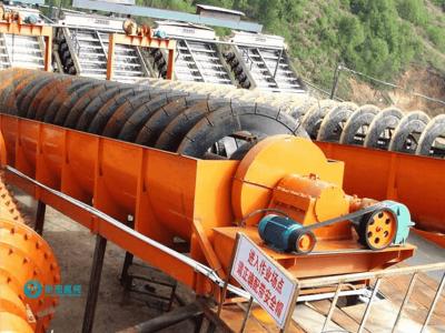 China Customized Spiral Classifier Sand Washing Equipment For Mining for sale