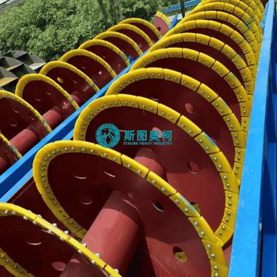 China Screw Sand Washer with Dewatering Screen for sale
