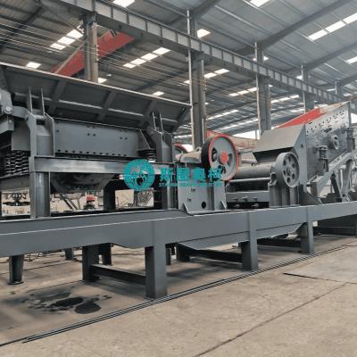 China 10TPH Portable Concrete Crusher for On-Site Construction Waste Recycling for sale