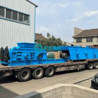 China Double Roller Crusher for Mineral Crushing 2x250kW High Pressure Hydraulic System for sale