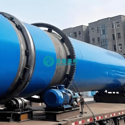 China Rotary Drum Dryer for Alternative Fuel Production 2.2x12m 18.5kW Power Plant for sale