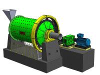 China Mineral Grinding Equipment Ball Mill with Tyre Drive Type and Air Cooling Or Water Cooling for 1-50 Tons Per Hour Capacity for sale