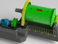 China Water Cooling Mineral Grinding Equipment with Tyre Drive Type for 0-200 Mesh Output Size Ball Mill for sale