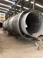 China Steam Heated Rotary Drum Dryer with 20TPH-5000TPH Processing Capacity for Indirect Steam Heating and Clean Drying Process for sale