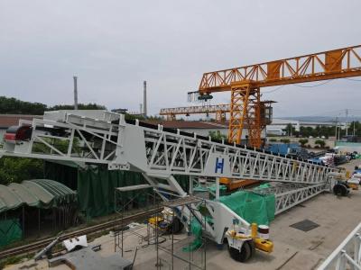 China Tracked Mobile Stacker Wheeled Telescopic Stacker Conveyor OEM for sale