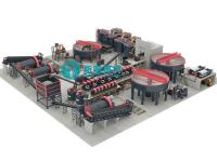 China CIP CIL Gold Extraction System with 30TPD-2500TPD Capacity, 95-98% Recovery Rate, and Ambient To 50°C Range for sale