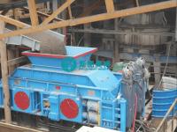 China Double Roller Crusher for Basalt Crushing 250 MPa Compressive Strength for sale