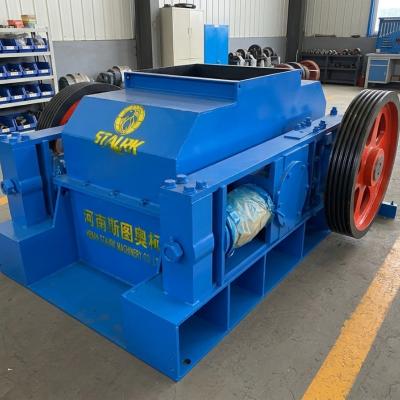 China Double Roller Crusher for Slag Processing 30-150 TPH Capacity for sale