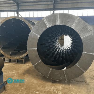 China triple pass rotary dryer for biomass materials for sale