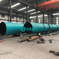 China triple pass rotary dryer for biomass materials for sale
