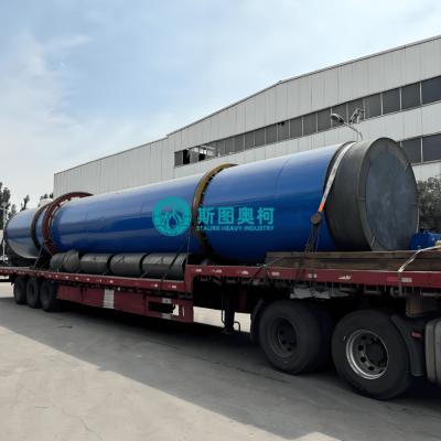 China Stainless Steel Rotary Dryer With Steam Heating for sale