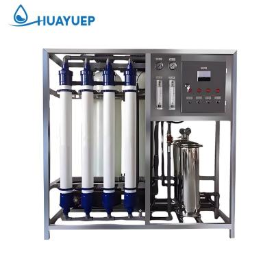 China Industrial UF Ultrafiltration Water Treatment System 0.5T-2T Capacity with 380V Power and GMP/FDA Compliance for sale