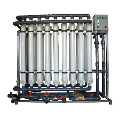 China Industrial UF Ultrafiltration Water System 0.5T-2T Capacity with 5μm Precision Filtration for sale