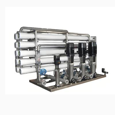 China Industrial Nanofiltration Reverse Osmosis System HYNF-2500L 2500L/H Capacity 99% Desalination Rate for sale