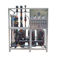 China Aquapure EDI Industrial Ultra-Filtration Water Treatment System 5000L/H Capacity 380V Automatic Control for sale