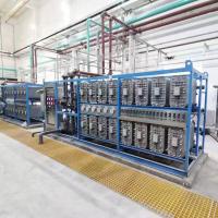 China Industrial EDI Water Filter Machine 0.25T-1T Capacity 15-18.25 MΩ·cm Ultra-Pure Water System for sale