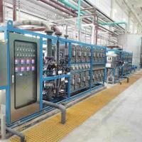 China Industrial EDI Water Filter Machine 0.25T-1T Capacity 15-18.25 MΩ·cm Ultra-Pure Water System for sale