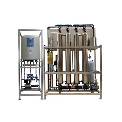 China Aquapure EDI System 5000L/H Industrial Water Treatment with 380V Power and 6500mm Length for sale