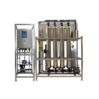 China Aquapure EDI System 5000L/H Industrial Water Treatment with 380V Power and 6500mm Length for sale