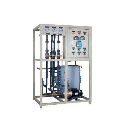 China Aquapure Industrial Water Purification System 5000L/H EDI Module with 6500mm×850mm×2200mm Dimensions for sale