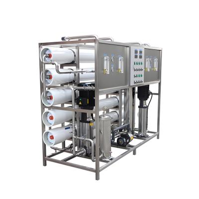 China Aquapure Industrial Water Treatment System EDI Ultra-Filtration 5000L/H Capacity with Steel FRP Stainless Steel PVC Membrane for sale