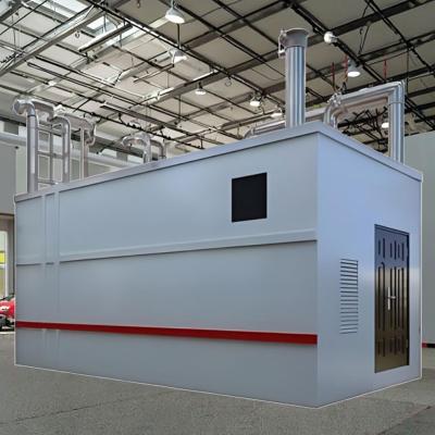China Industrial Wastewater Treatment Plant with Advanced Biological Technology for BOD5 COD NH3-N Removal - Underground or Ground Installation for sale