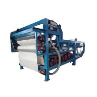 China Large-Scale Belt Filter Press for Sewage Sludge Dewatering - 1000mm to 2000mm Belt Width, 75-85% Moisture Content for sale