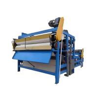 China Large-Scale Belt Filter Press for Sewage Sludge Dewatering - 1000mm to 2000mm Belt Width, 75-85% Moisture Content for sale