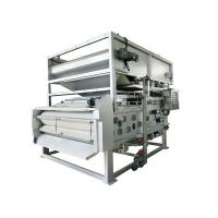 China Large-Scale Sewage Sludge Dewatering Belt Filter Press 1000-2000mm Width with 75-85% Moisture Removal for sale