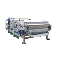 China Large-Scale Sewage Sludge Dewatering Belt Filter Press 1000-2000mm Width with 75-85% Moisture Removal for sale
