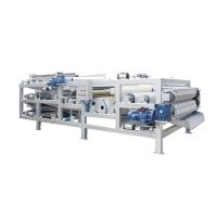 China Large-Scale Sewage Sludge Dewatering Belt Filter Press 1000-2000mm Width with 75-85% Moisture Removal for sale