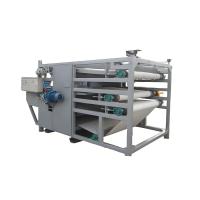 China Large-Scale Sewage Sludge Dewatering Belt Filter Press 1000-2000mm Width with 75-85% Moisture Removal for sale