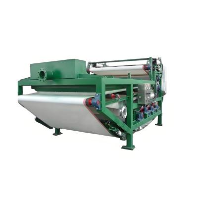 China Belt Filter Press for Sewage Sludge Dewatering - 1000mm to 2000mm Belt Width, 75-85% Moisture Content for sale