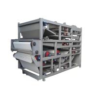 China Belt Filter Press for Sewage Sludge Treatment 1000-2000mm Width with 75-85% Dewatering Efficiency for sale