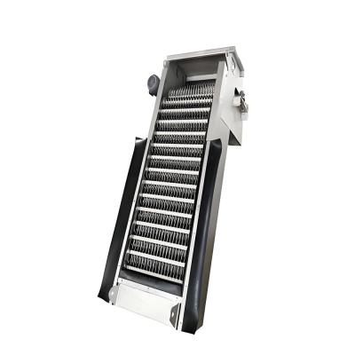 China Rotary Mechanical Grille Decontamination Machine for Wastewater Treatment with 1-50mm Adjustable Screen Gaps and 0.75-3.0 kW Motor Power for sale