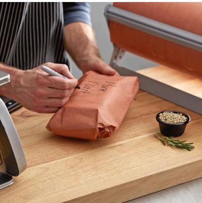 China Minimalist Food Grade Pink Butcher Paper 50g For Butcher Shop And Seafood Market for sale