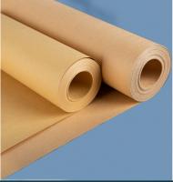 China Custom Single Side Glossy Yellow Kraft Paper 40‑120gsm for Specialized Packaging for sale