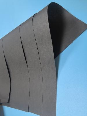 China Anti Static 80g Black Cotton Fiber Paper For Heavy Duty Industrial Padding for sale