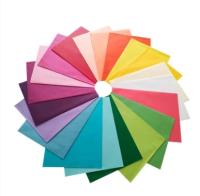China Green Colored Tissue Paper Natural Fresh Tone for Eco Friendly Packaging and Floral Art for sale