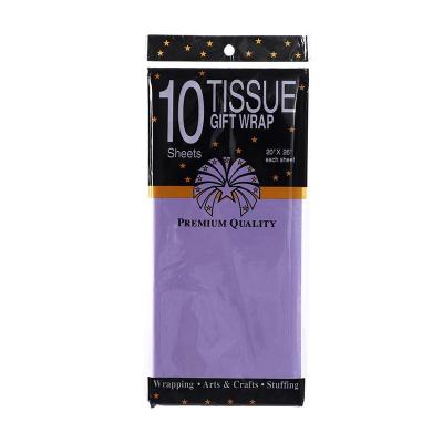 China Purple Colored Tissue Paper Royal Elegance for Luxury Packaging and Art Projects for sale