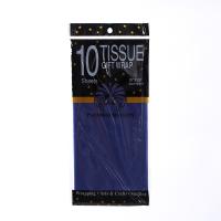 China Blue Colored Tissue Paper Calm Elegance for Gift Boxes and Art Creations for sale