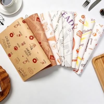 China Eco Friendly Fluorine Free Greaseproof Paper 40g Grade 8 Food Safe for sale