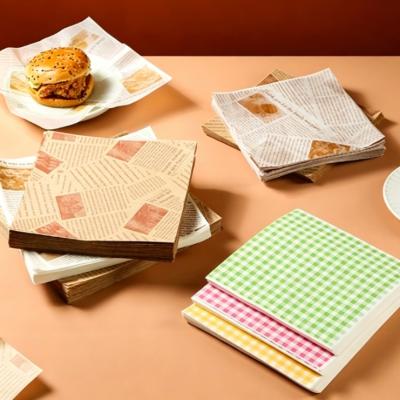 China High Oil Resistance 45g Greaseproof Paper 10 Extremely for Heavy Oily Foods for sale