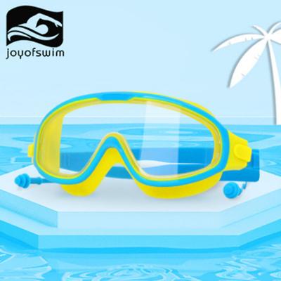 China Wholesale Kids Swimming Goggles Anti-Fog UV Protection Silicone Comfort for Competitive Swim for sale