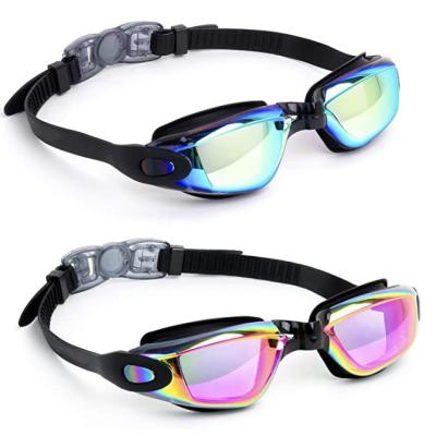 China Custom OEM Anti-Fog UV380 HD Lens Swimming Goggles Professional Model 639GR for sale