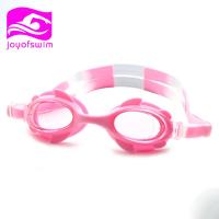 China Kids Swim Goggles Anti-Fog UV Protection Silicone Earplugs Ages 3-12 PC Lens for sale