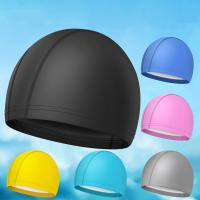 China Professional Waterproof Silicone Swimming Cap Anti-Skid Design Adult Unisex 6 Colors for sale