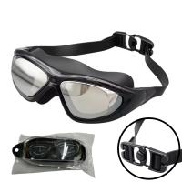 China Clear Frame Comfortable Swim Goggles For Adults With No Leaking Lens for sale