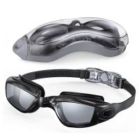 China Durable Adjustable Strap Electroplated Swimming Goggles For Sports Safety for sale